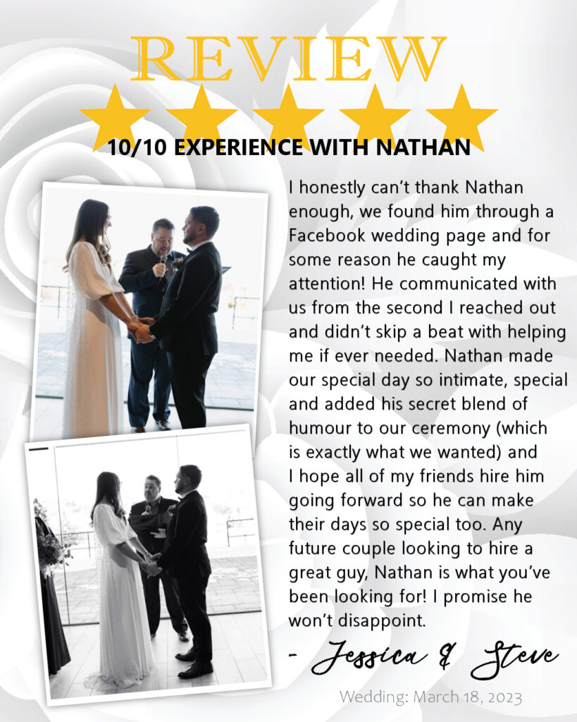 Nathan Grieve Wedding Officiant