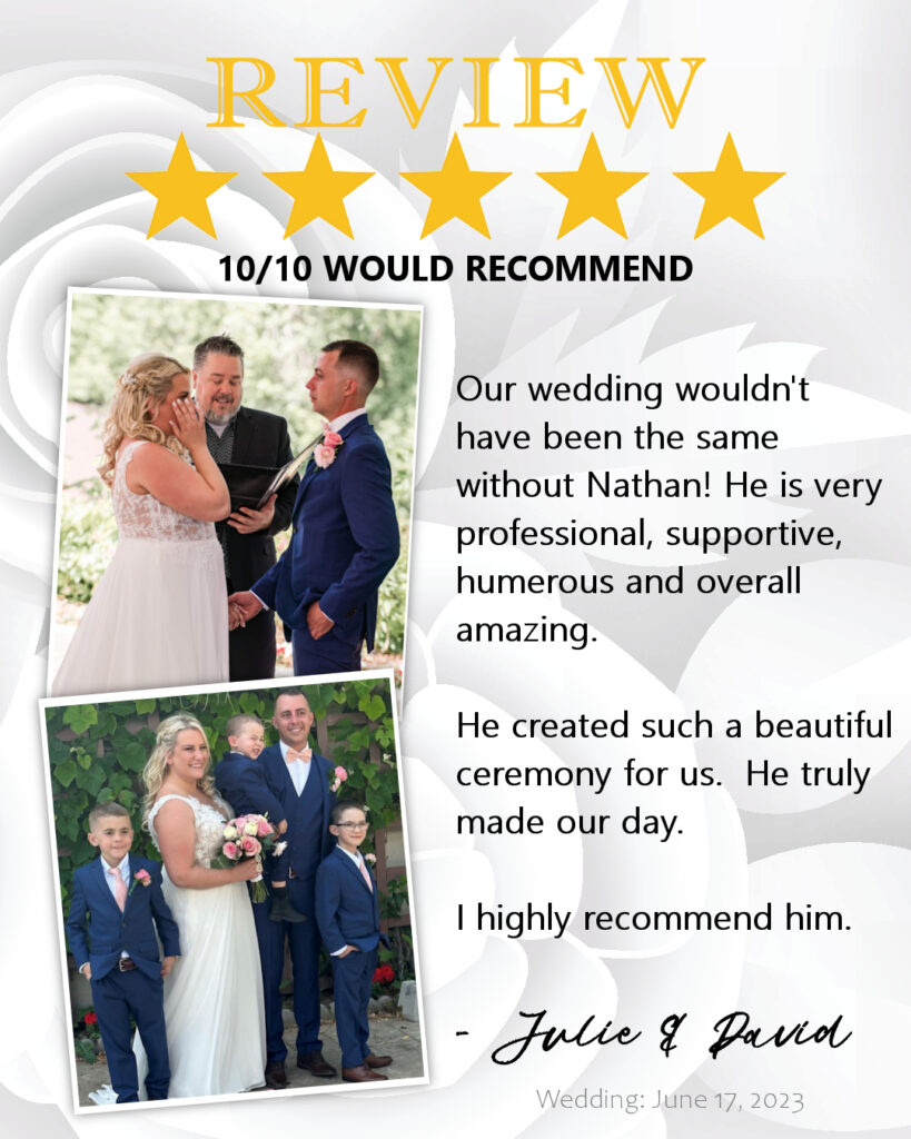 Nathan Grieve Wedding Officiant